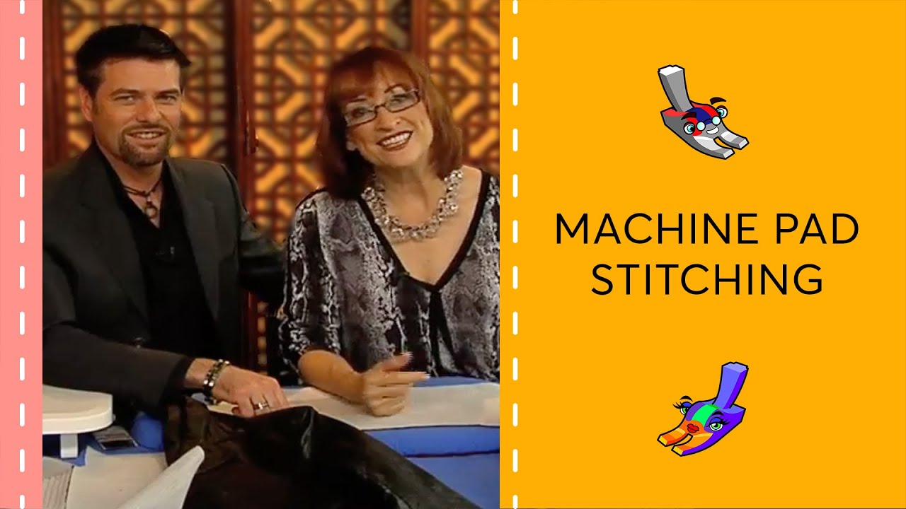 Episode 79: Machine Pad Stitching - YouTube