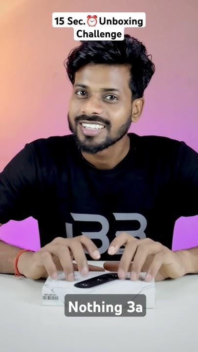 Nothing 3a Unboxing Challenge accepted #rivtechz #ytshorts #shortsfeed ...