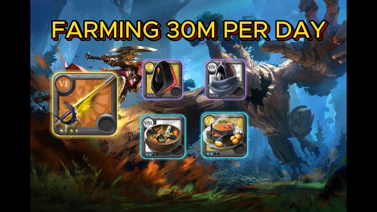 MIST FARMING 30,000,000 PER DAY - ALBION ONLINE - YouTube