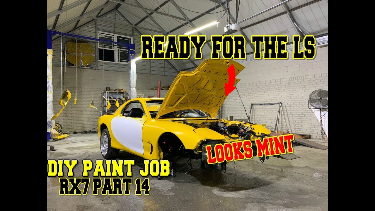 Rebuilding the CHEAPEST salvage LS Mazda RX7 FD IN THE WORLD [part 14 ...