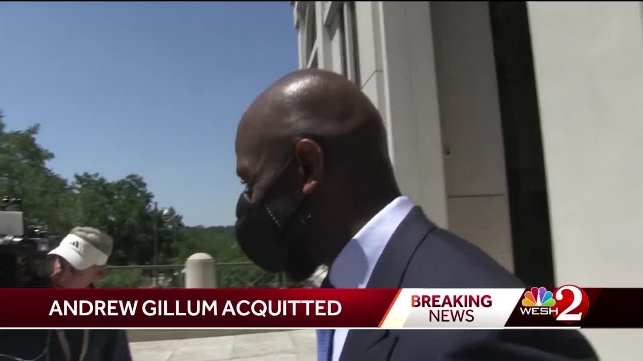 Andrew Gillum found not guilty of lying to FBI - YouTube