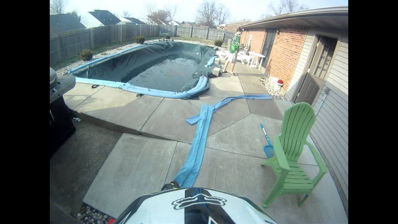 homemade motocross track - YouTube