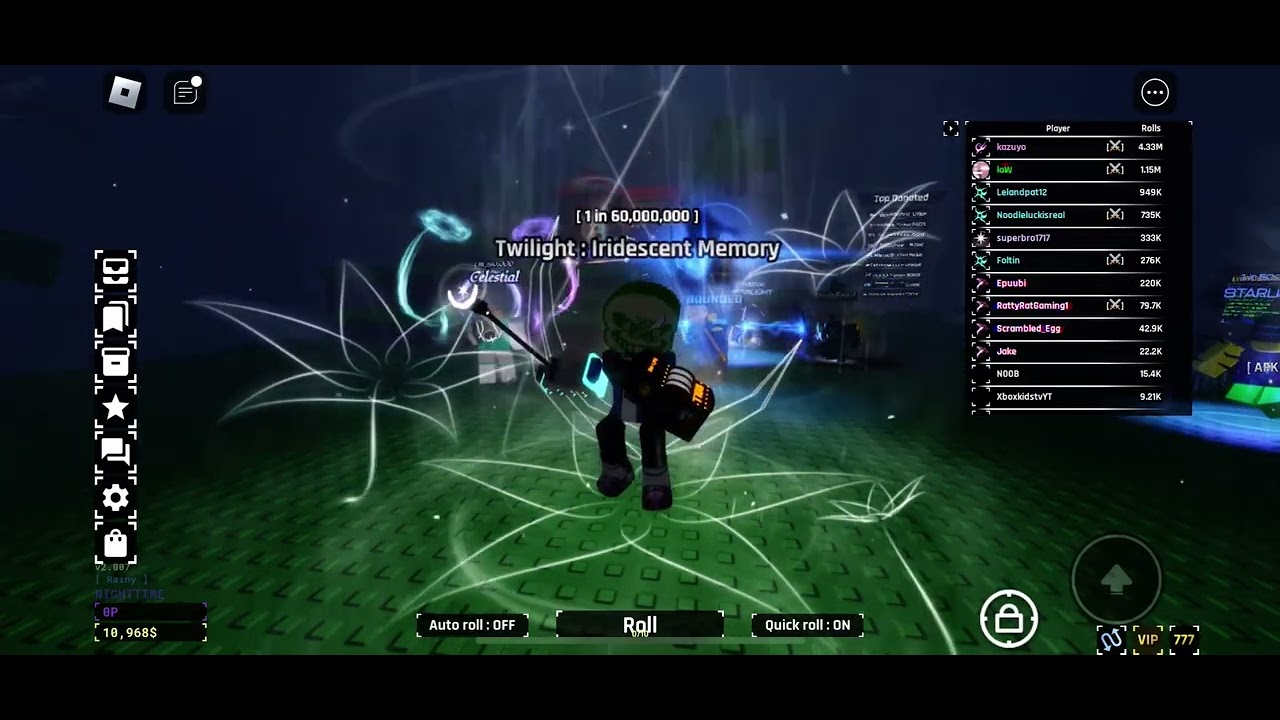 Sols Rng update inventory showcase 1 IN 60 MIL!! - YouTube