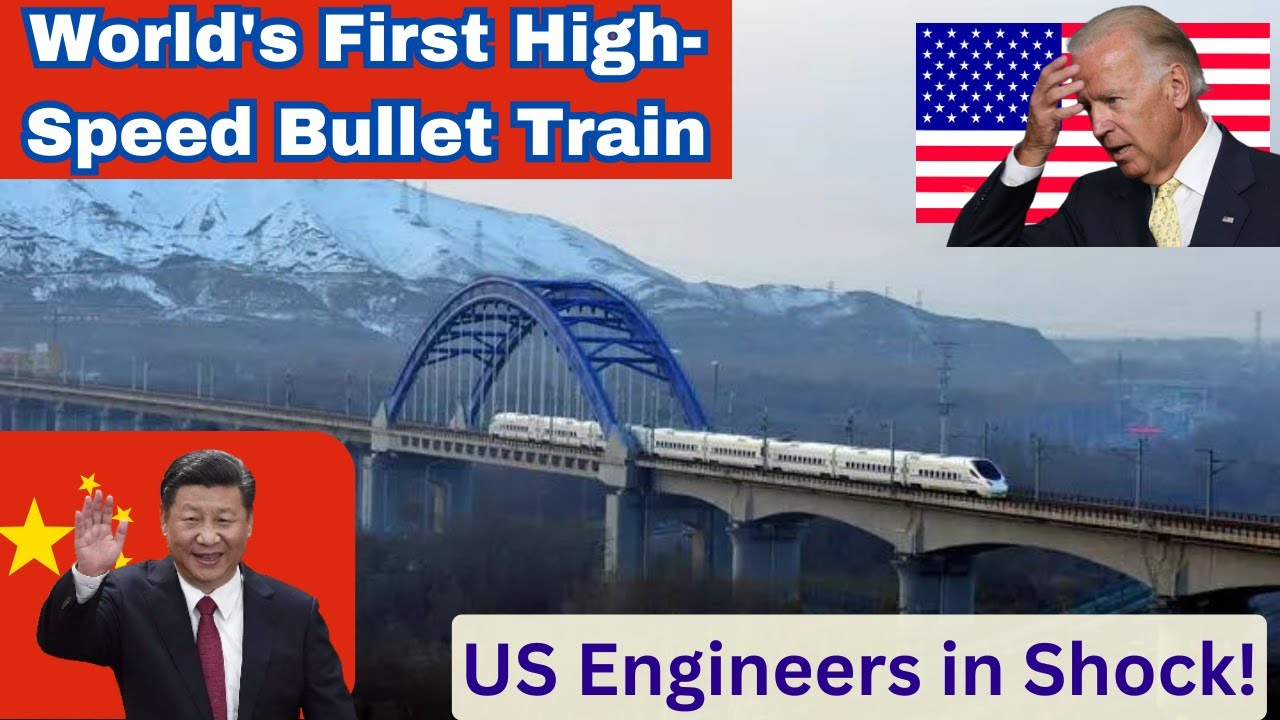 China Made the World's First High-Speed Bullet Train That Runs Over ...