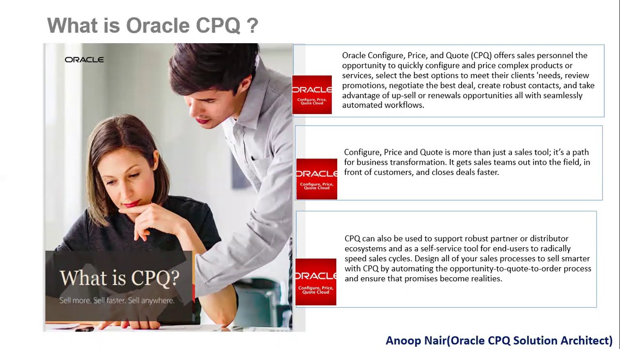 CPQ Oracle (Big Machines)-1 - YouTube