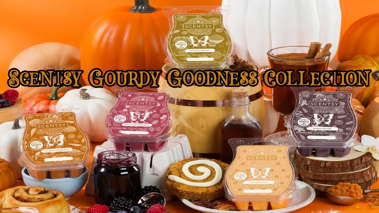 Scentsy Gourdy Goodness Collection Review - New for 2024 Pumpkin Scent ...