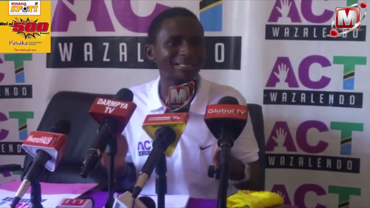 MWANACHAMA WA ACT ABDUL NONDO AKIZUNGUMZA BAADA YA KUKABIDHIWA FOMU ...