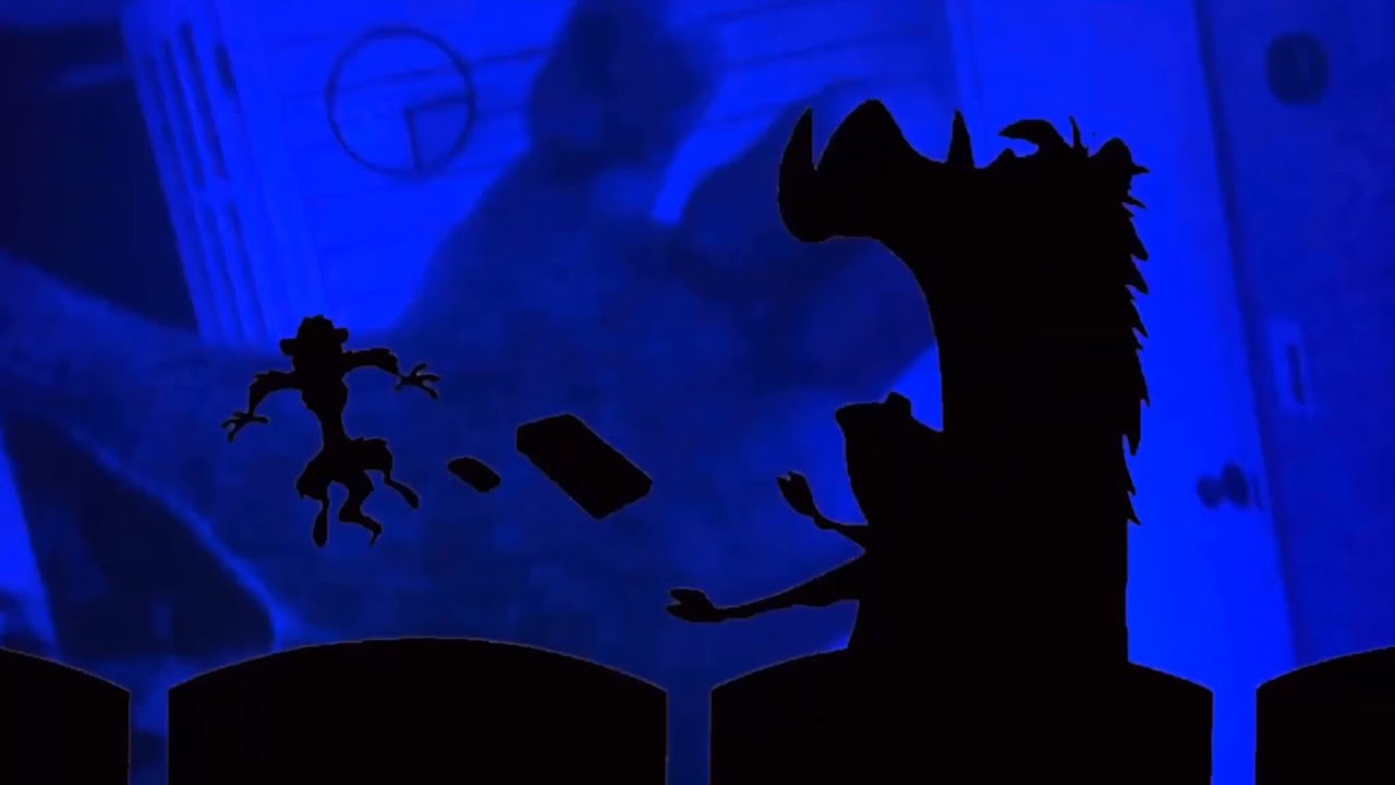 Timon and Pumbaa at the Cinema Mushrooms and Hand Creatures - YouTube