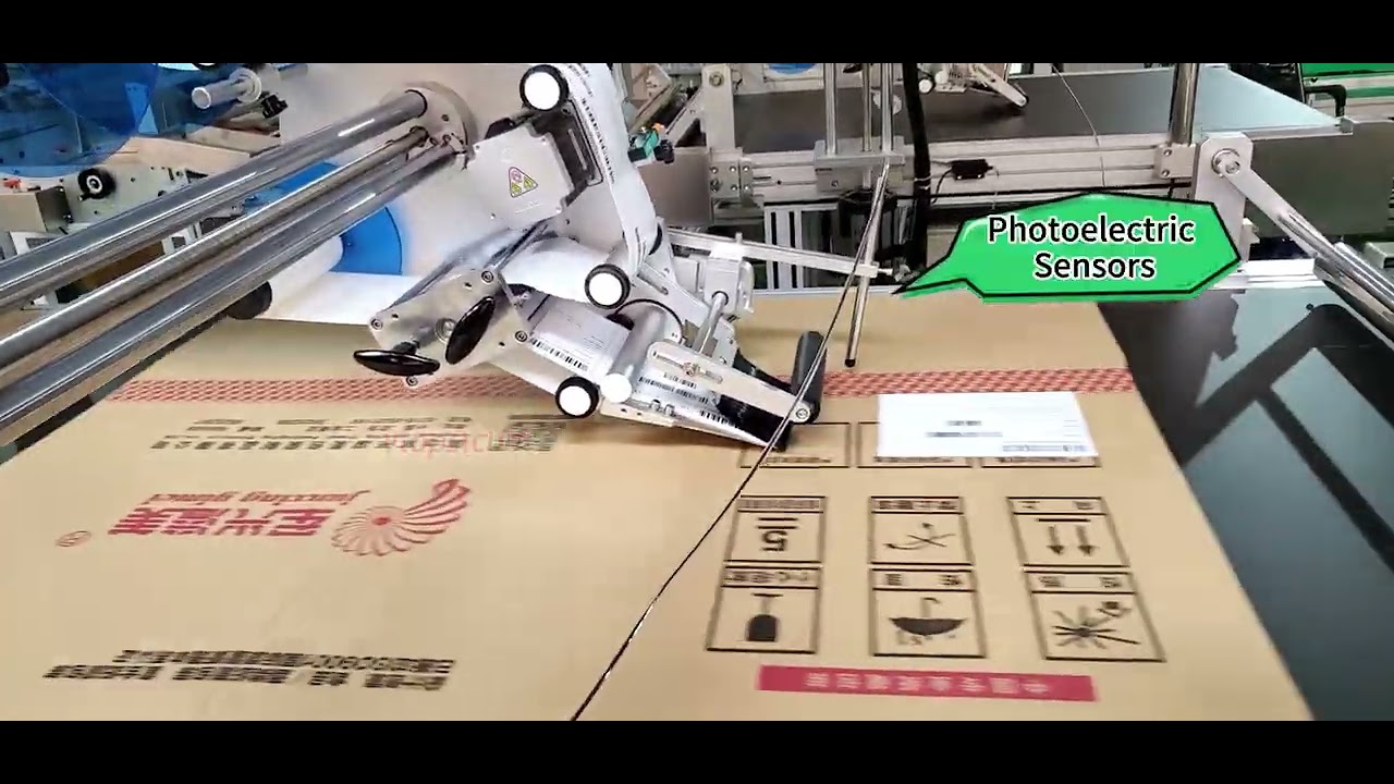 📌 Paperboard Large Custom Size TTO Labeler with QR Code Data Collection ...