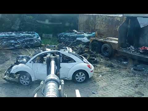 Crushing Whooped Up Cars again - YouTube