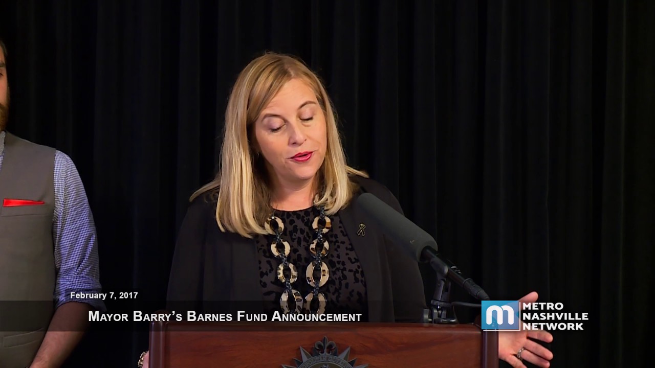 02/07/17 Mayor Barry's Barnes Fund Announcement - YouTube