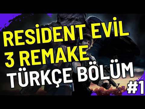 RESİDENT EVİL 3 REMAKE TÜRKÇE ALTYAZILI [BÖLÜM - 1] ZOMBİLER ŞEHRİ RACCOON CİTY