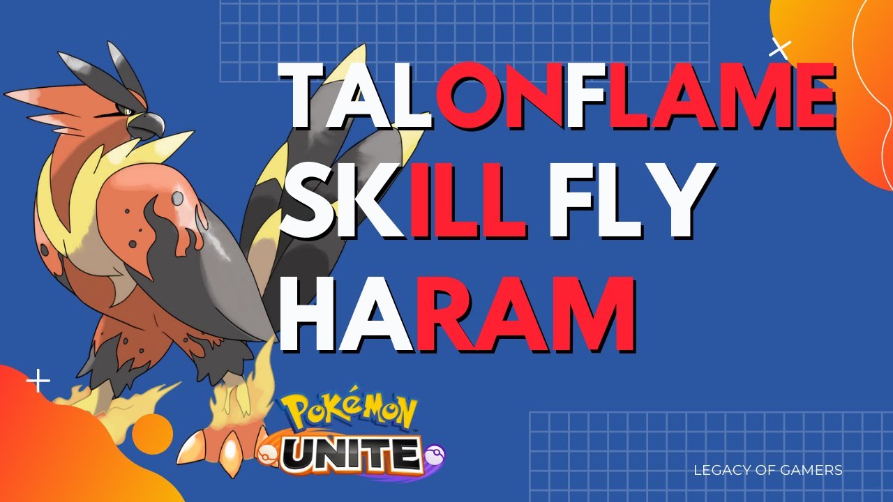 Challange; Talonflame Skill Fly HARAM, Pokemon Unite - YouTube
