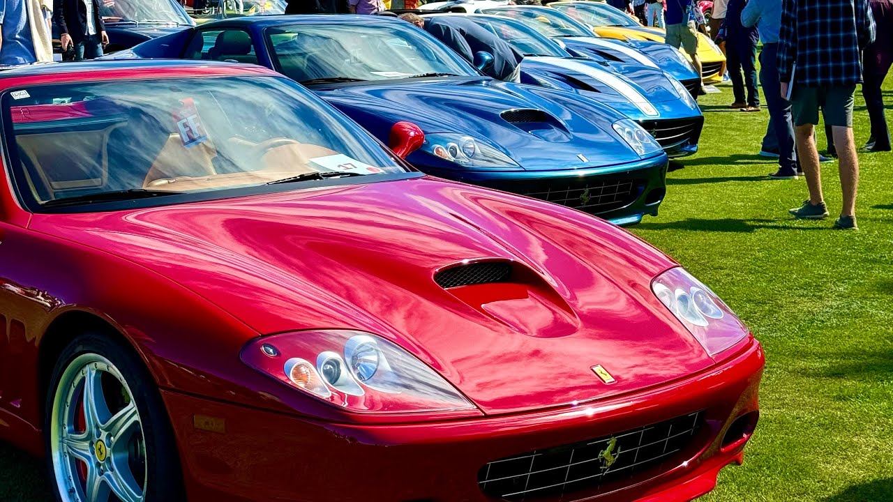Concorso Ferrari Monterey Car Week 2024 | Pebble Beach - YouTube