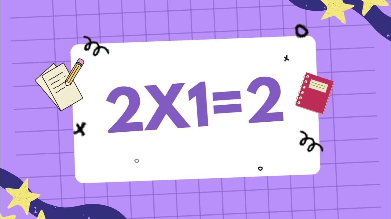 Table of 2 , Multiples of 2, Learning Matter for Pre Primary Kids - YouTube