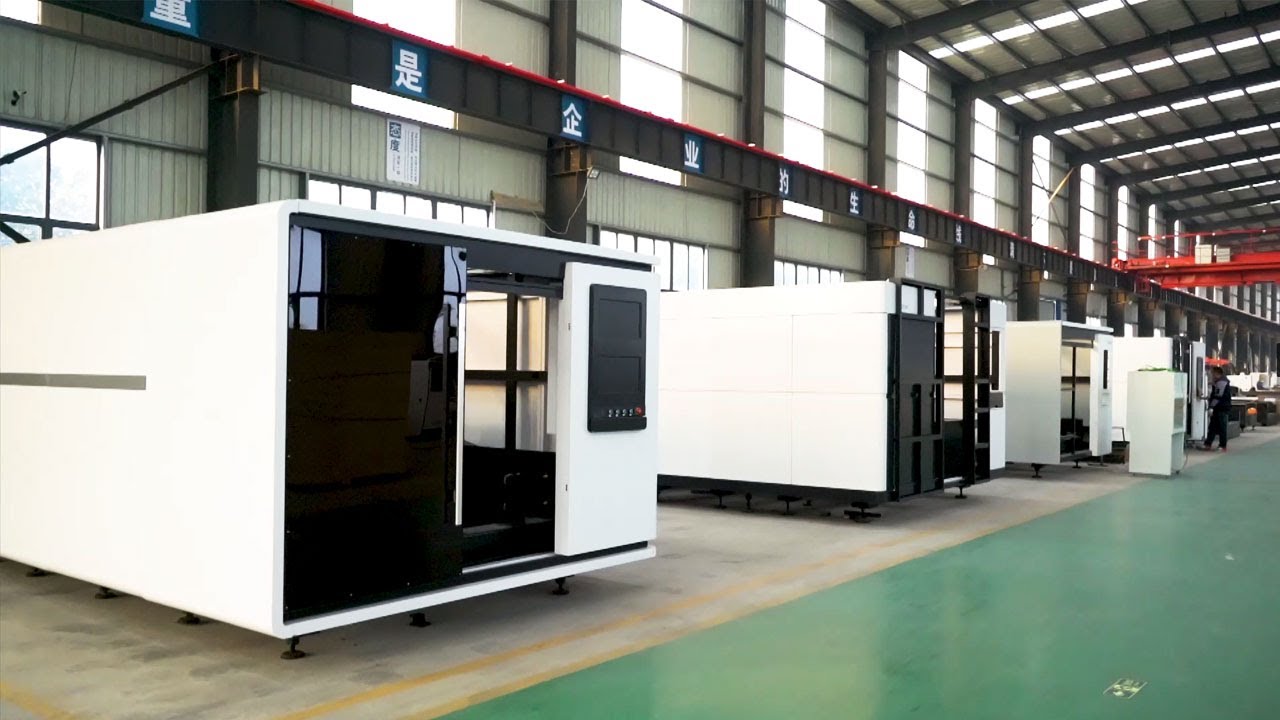 [LXSHOW Laser] laser cutting sheet metale factory exterior, workshop ...