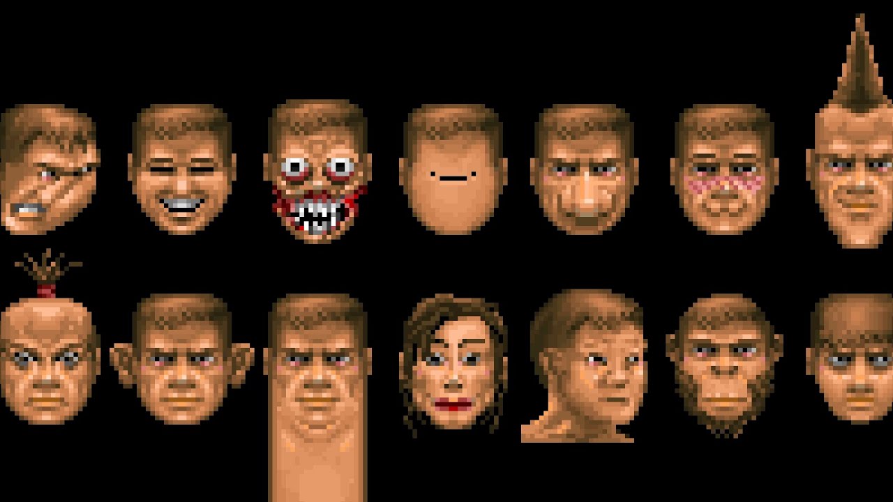Ranking every Doomguy face(100 sub special) - YouTube