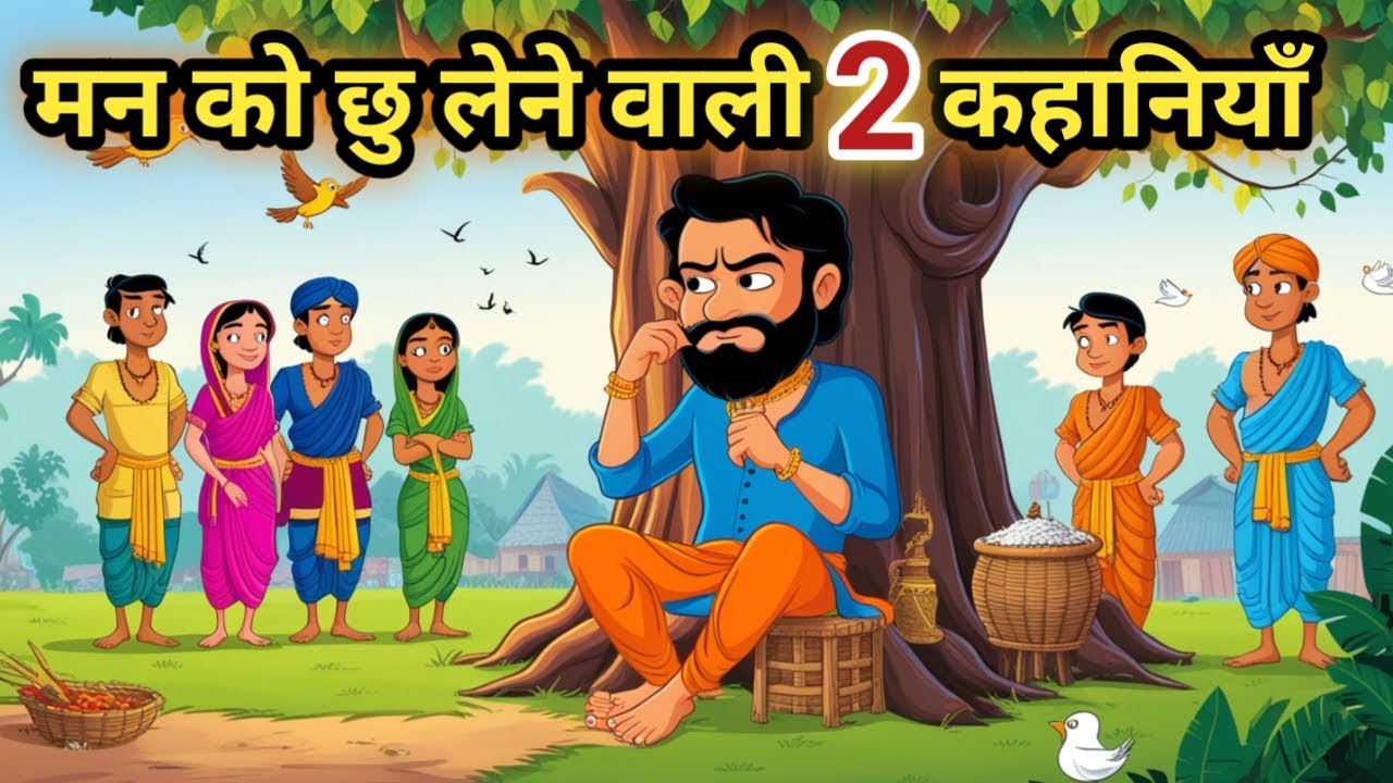 🔴31 मन को छु लेने वाली 2 कहानियाँ | hindi kahaniya | bedtime story ...