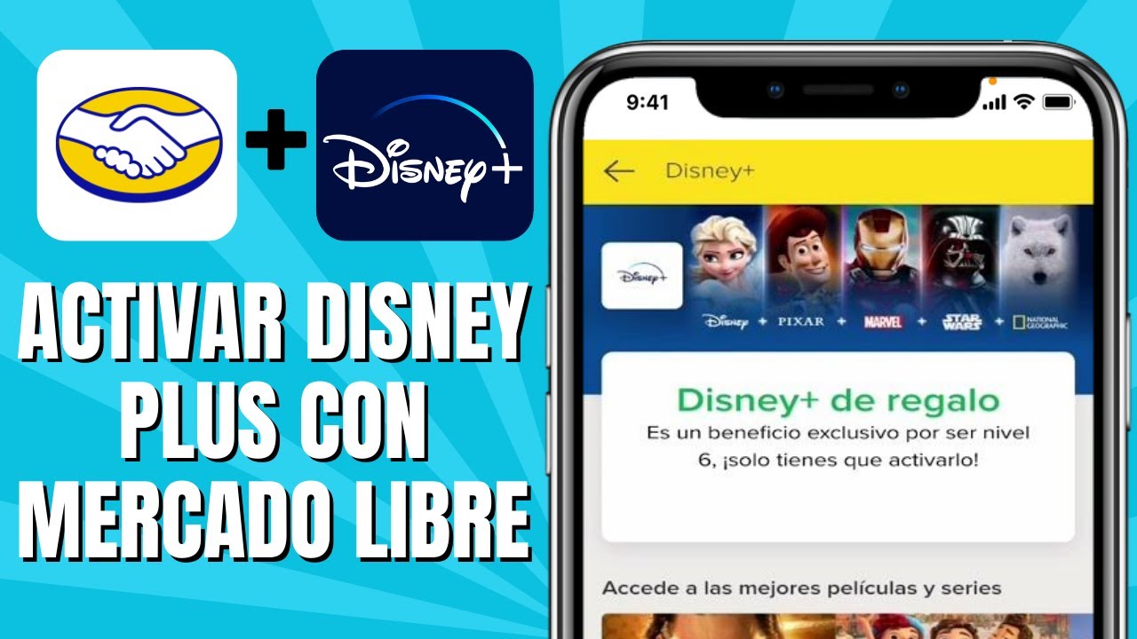 Cómo ACTIVAR Disney PLUS Con MERCADO LIBRE (Paso A Paso) - YouTube