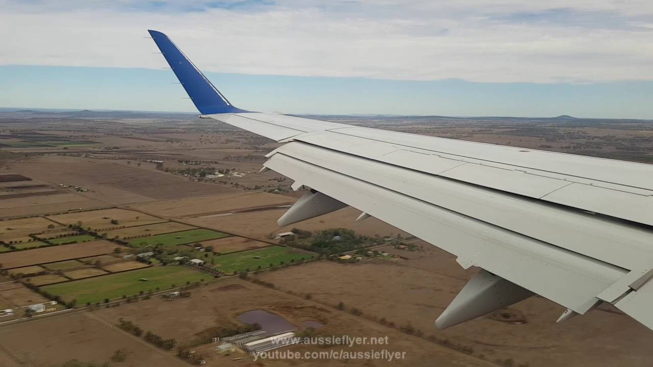 Airnorth Embraer E170 : Melbourne to Toowoomba TL131 - YouTube