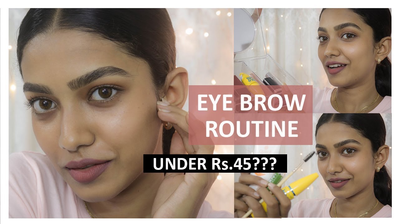 HOW TO SHAPE EYEBROWS | EYE BROW TUTORIAL | EASY & BEGINNER FRIENDLY ...