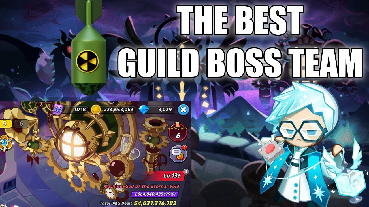 The Best Guild Boss Team for The New Cookie Run Kingdom Guild Boss ...