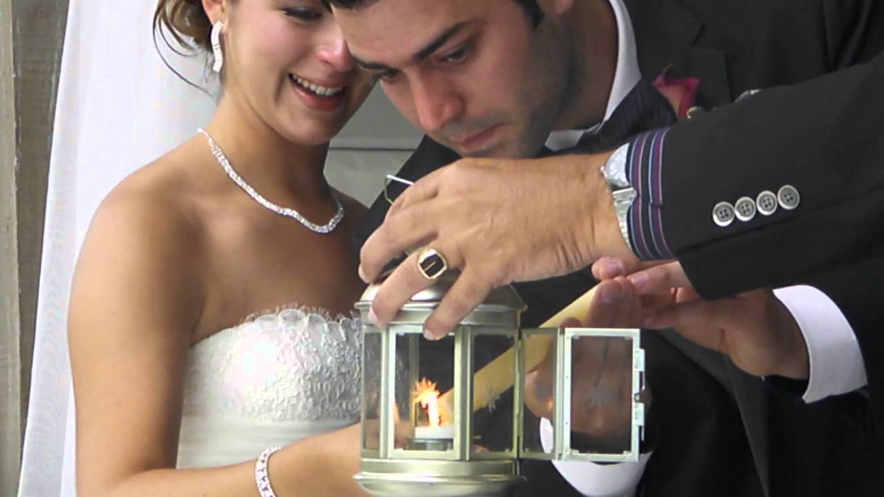 Mariage Maryse et Alexandre - La bougie de mariage 2 de 2 - YouTube