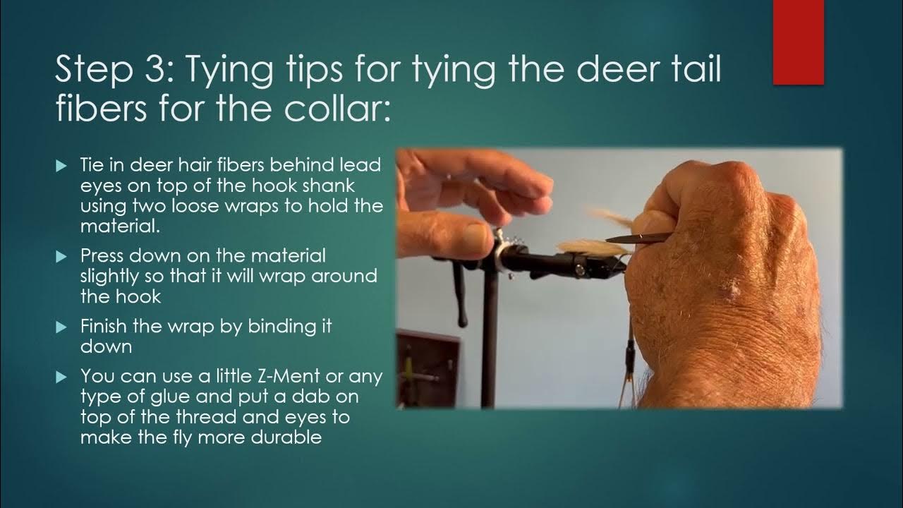 Clouser Kreh Half & Half tied on new Ahrex SA210 hook - YouTube