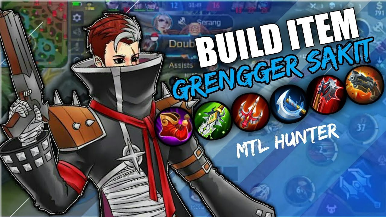 BUILD ITEM GRANGER TER SAKIT//GAMEPLAY PERTAMA PAKEK HERO OP - YouTube