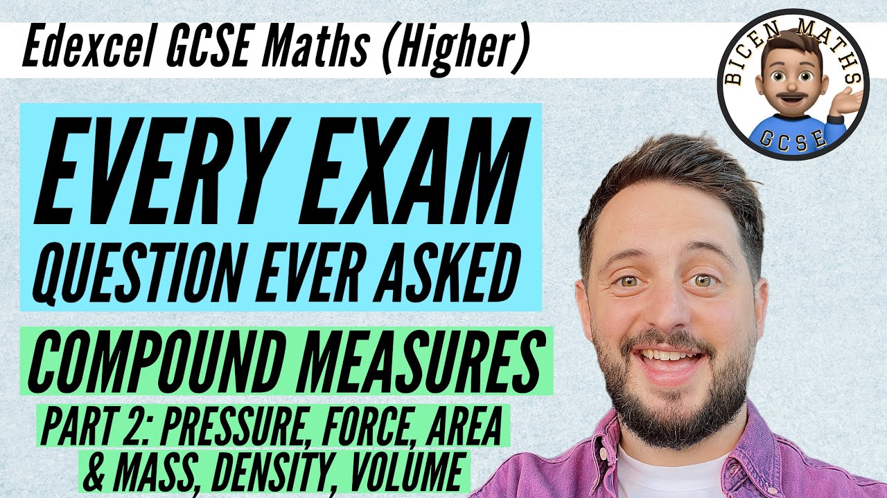 Every exam question ever asked… Compound Measures 2 (pressure, density ...
