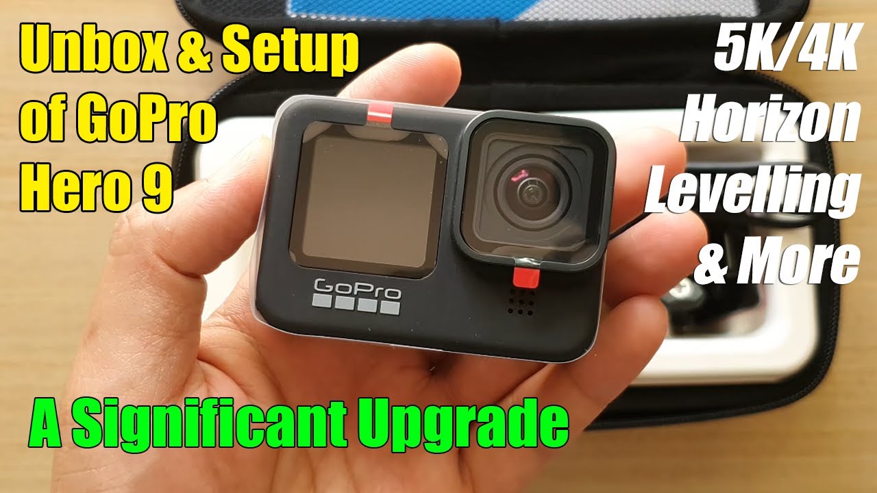 Unboxing & Setup the GoPro Hero 9 - A Significant Upgrade - YouTube