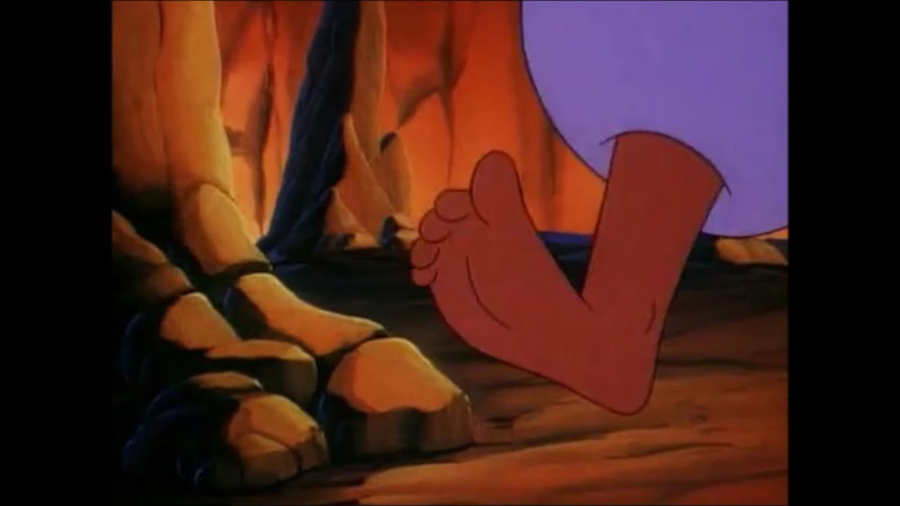 Aladdin (1994) - Aladdin Feet - YouTube