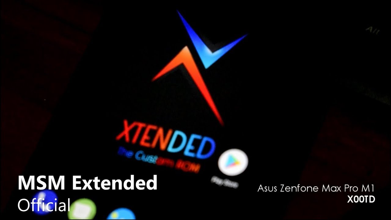 MSM Extended Official (9.0) Asus Zenfone Max Pro M1 - YouTube