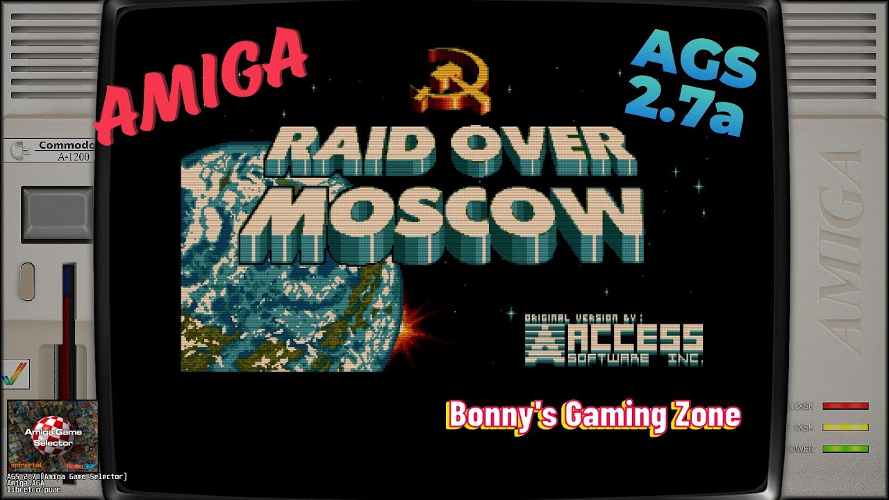 AGS 2.7a Extra Game: Raid over Moscow (Amiga - Pixelglass - 2020 ...