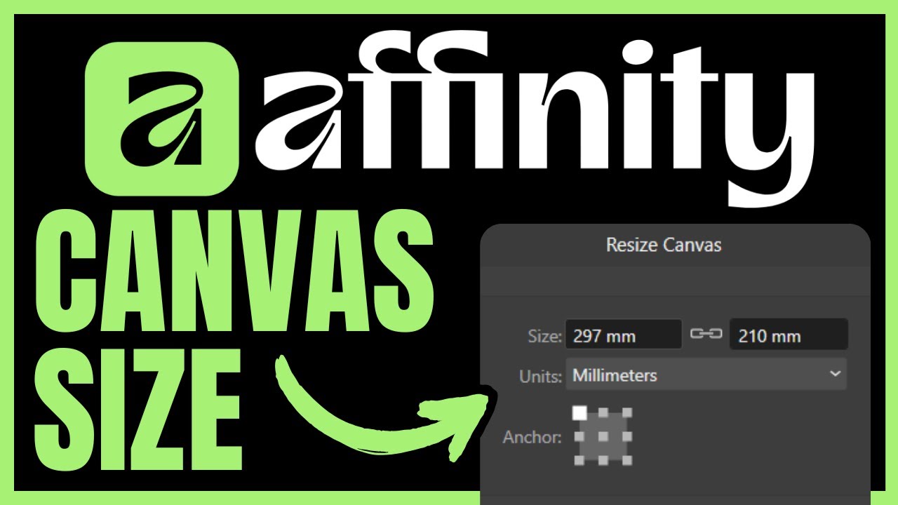 How To CHANGE CANVAS SIZE In Affinity Designer (QUICK & EASY) 2026 ...