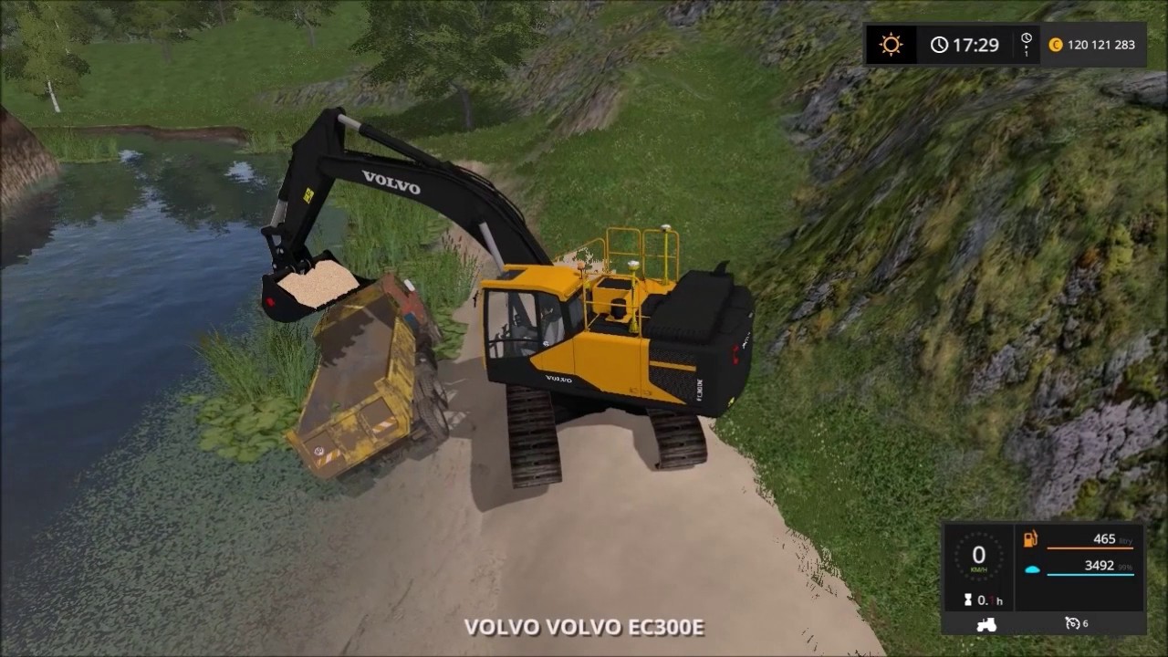 [FS17]= Export and Loading sand - YouTube