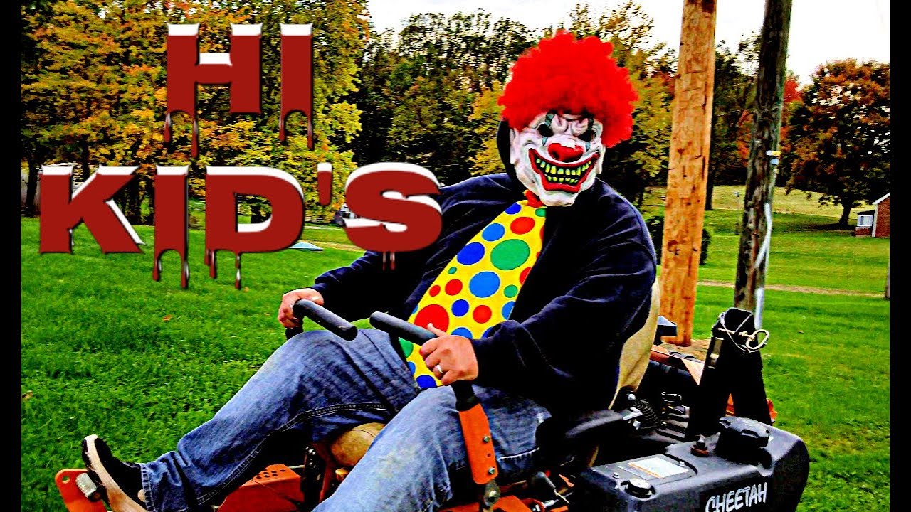 Scary Clown Lawn Care - YouTube