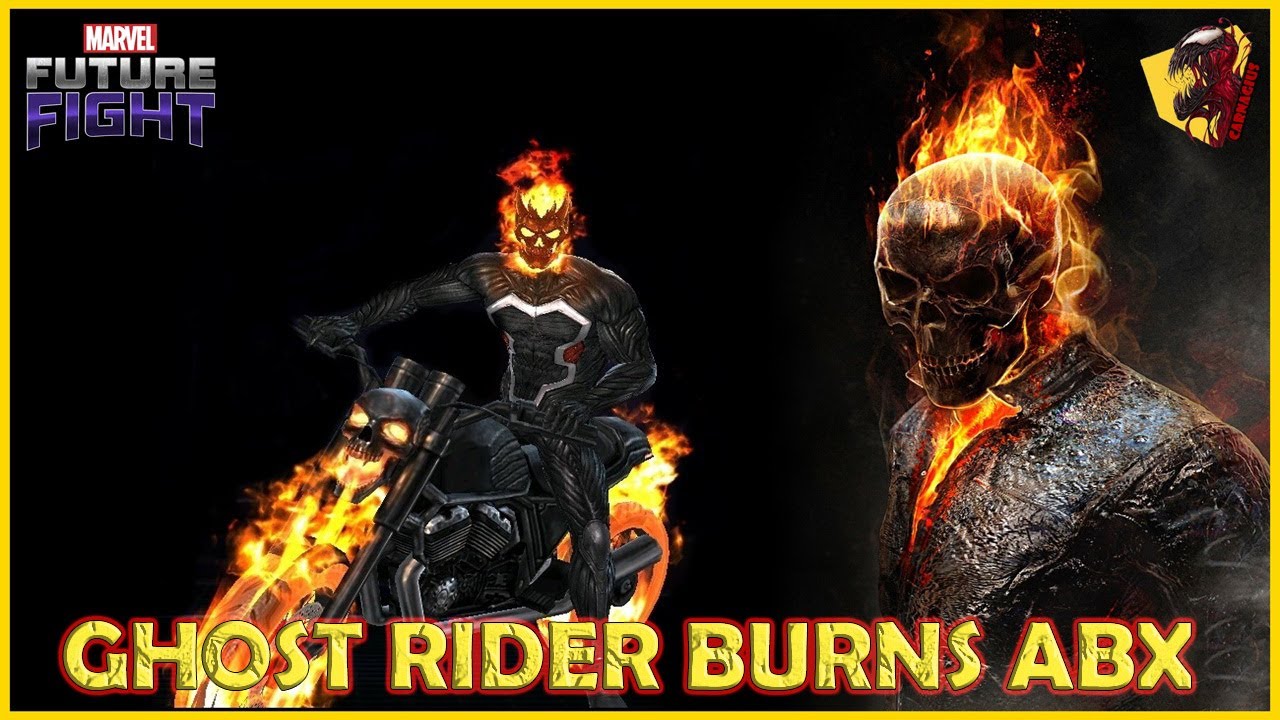 MARVEL FUTURE FIGHT - GHOST RIDER BURNS ABX ON PARALYZE SEASON - YouTube