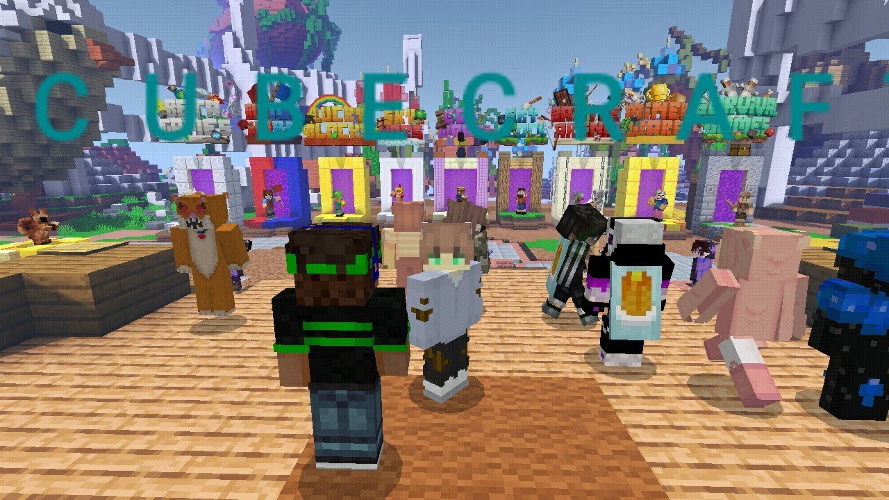 NA : Cubecraft na server , cubecraft gameplay ( minecraft bedrock ...