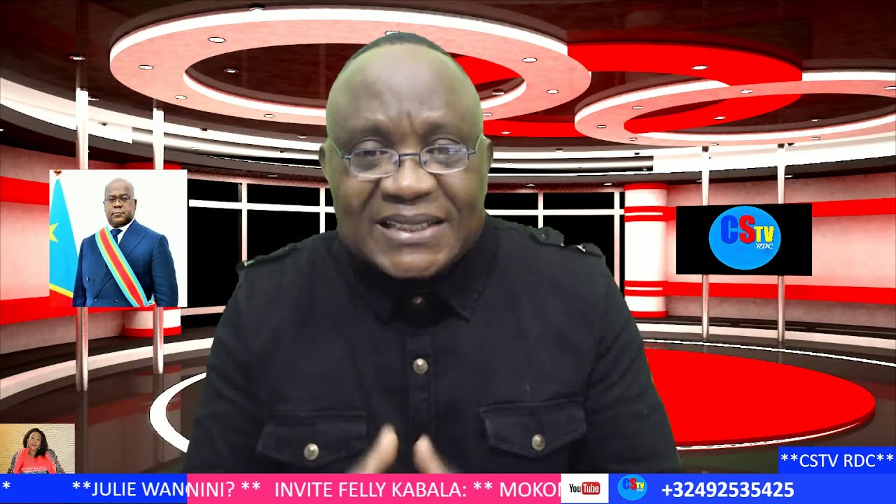 FELLY KABALA COMMUNICATEUR DU CHEF PRESIDENT FELIX AKOLOBA MOKOLO NINI ...