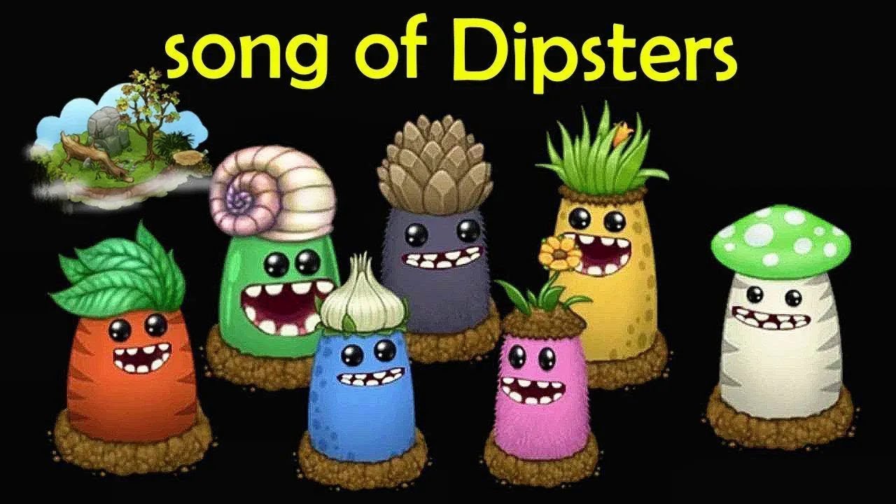 The Full Song of Dipsters - Plant Island - My Singing Monsters - YouTube