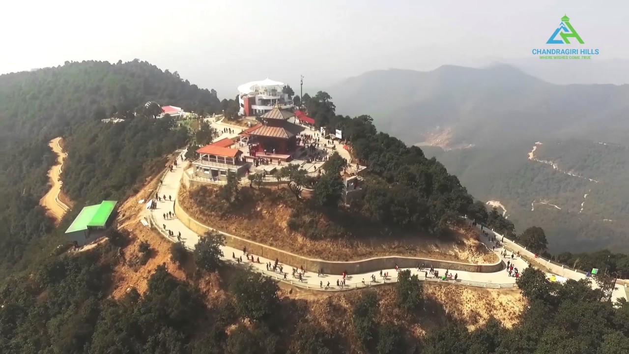 Chandragiri Hills (Aerial view) - YouTube