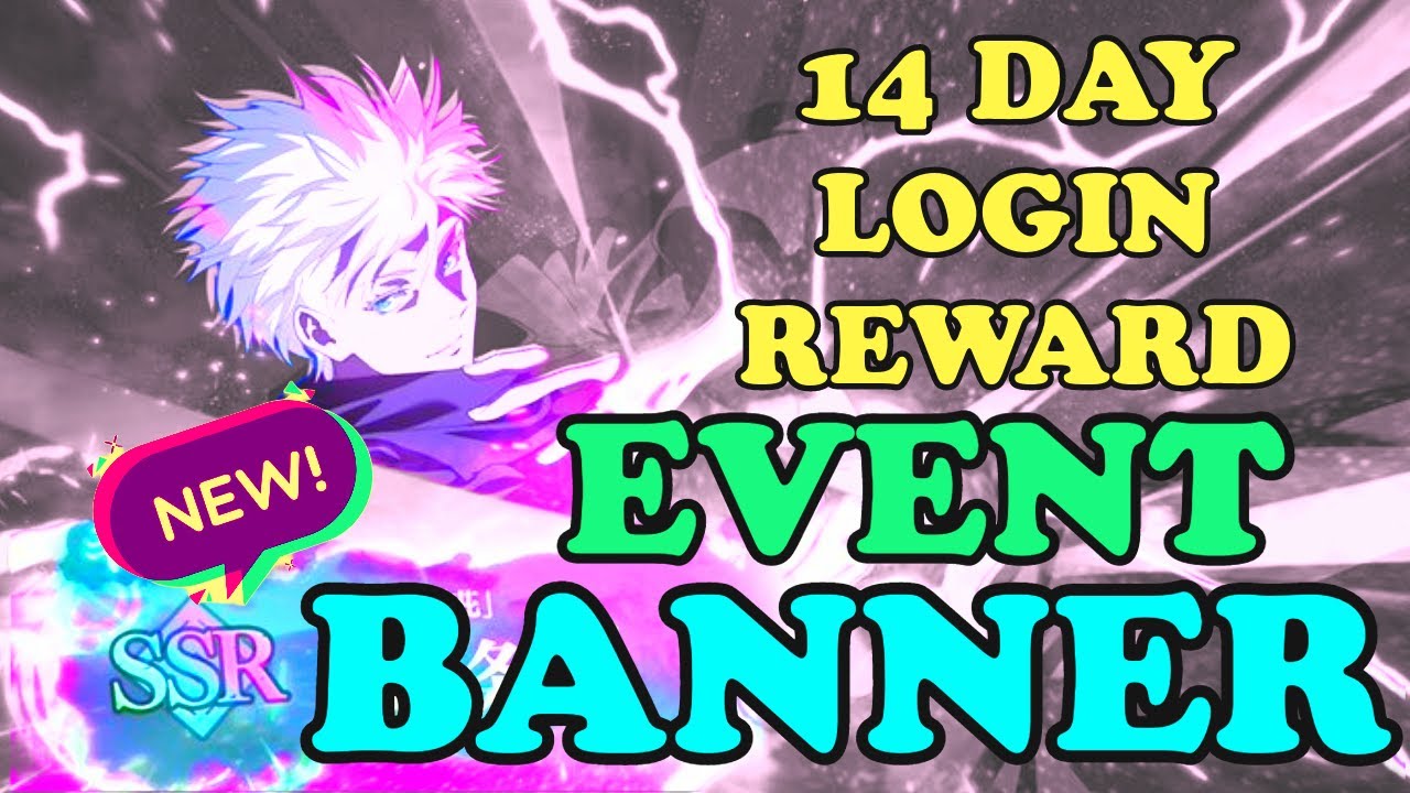 HOLLOW PURPLE GOJO!! NEW EVENT & 14 DAY LOGIN REWARD!! | JUJUTSU KAISEN ...