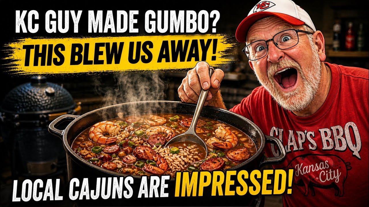 Kansas City Man Makes Louisiana Gumbo And Nails It - YouTube