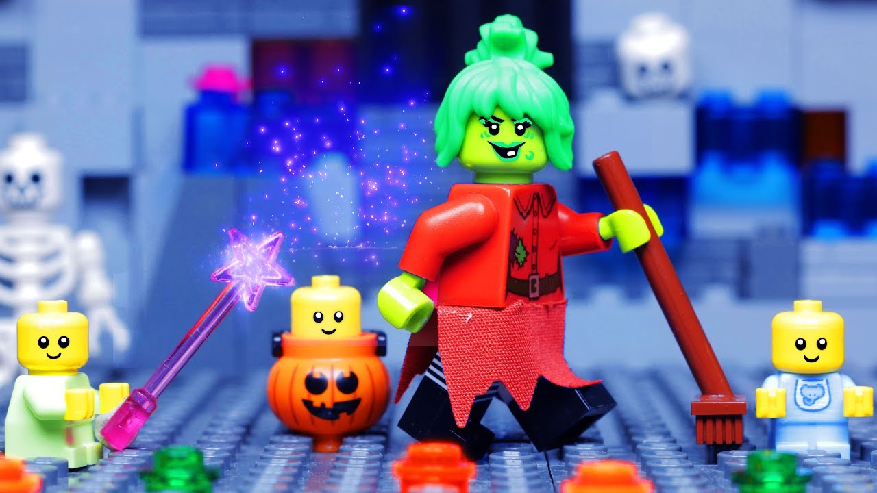 LEGO Witch HAUNTED HOUSE | Halloween Stop Motion Animation - YouTube LEGO Witch HAUNTED HOUSE | Halloween Stop Motion Animation - YouTube
