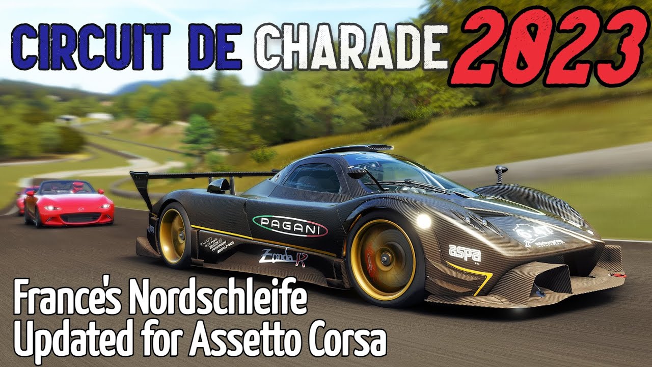 France's NORDSCHLEIFE! Circuit de Charade 2023 | Assetto Corsa Track ...
