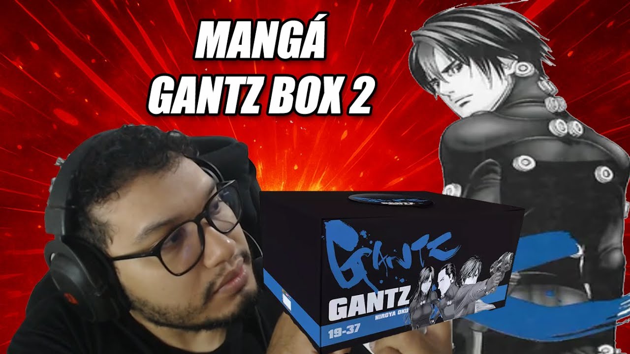 GANTZ mostrando o Box e TODAS as Capas ! (PT 2) - YouTube