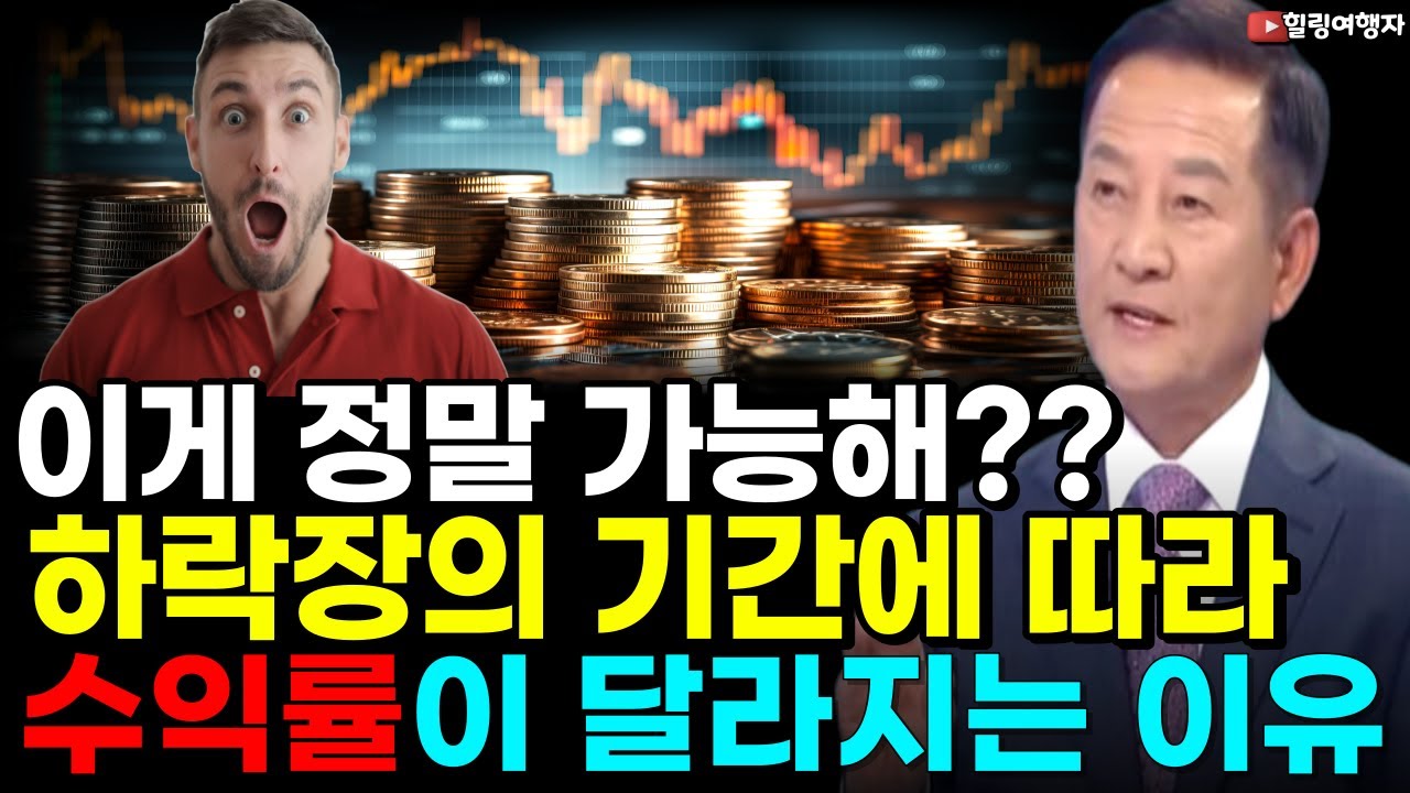 힐링여행자 주식 투자 이야기 주식투자 수익률이 주가가 상승기간보다 하락기간이 더 길 때가 더 높은 이유는 Youtube