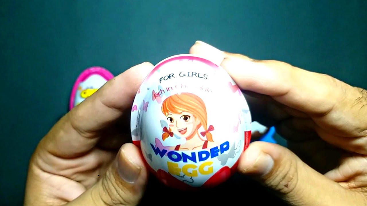 Cosby Fun surprise egg Vs Wonder egg surprise inside - YouTube