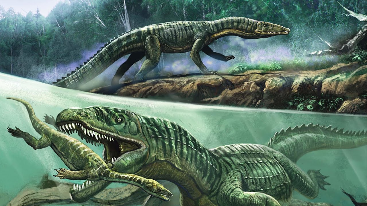 Qianosuchus: The Triassic Terror of Both Land and Sea - YouTube